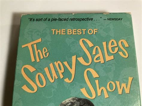The Best Of The Soupy Sales Show Comedy Vhs Frank Sinatra Alice Cooper