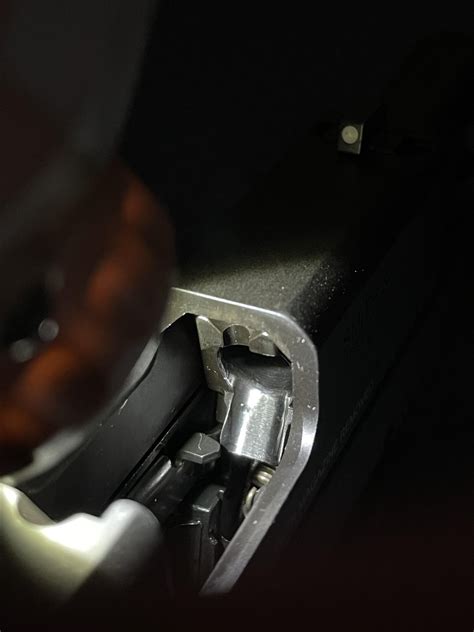 Small Divot Dent Machining Mark On Feedramp Of New Shield Plus R