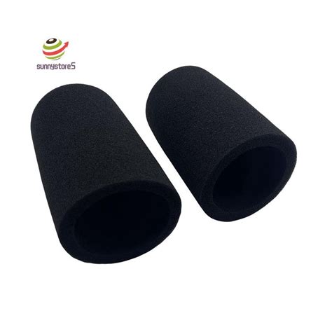 2pcs Windscreen For Sm7b Microphone Filter Cover Noise Reduction Sponge Foam Accessories For
