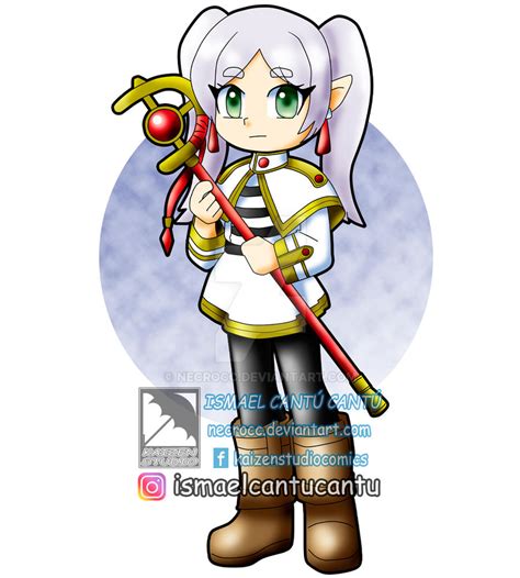 Fanart Chibi Frieren By Necrocc On Deviantart