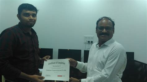 cse faculty members attend 5 day fdp by oracle academy and ict academy