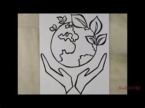 How To Draw Save Earth Step By Step Artistica YouTube