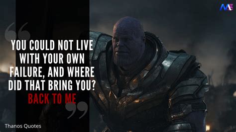 Thanos Quotes Wallpapers Top Free Thanos Quotes Backgrounds