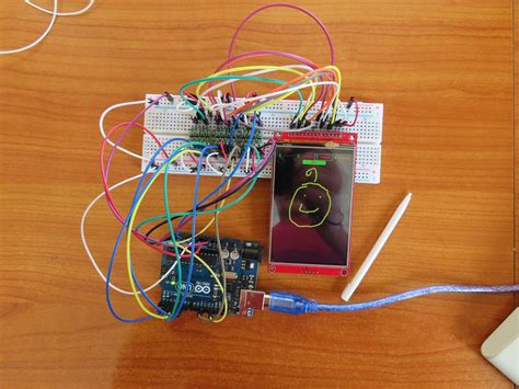 How To Control Arduino Using A Ili9488 35 Touchscreen And A Simple