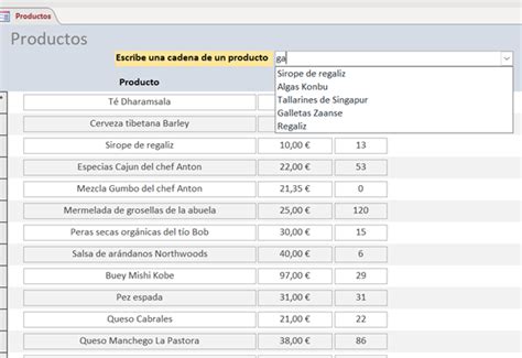 ¿como Filtrar Combox Con Consulta Microsoft Access