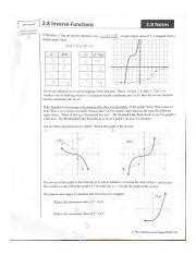 AP Precalc 2 Pdf AP Precalc 2 8 Inverse Functions 2 8 Notes Write Your Questions A Function F