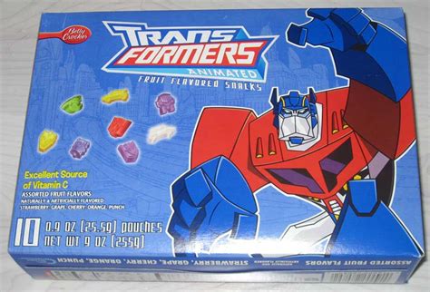 Transformers Animated Fruit Snacks Out In The Wild Transformers News