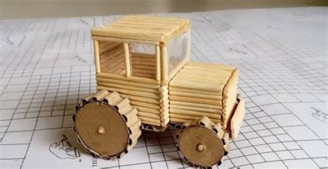 ساخت کاردستی با سیخ چوبی به همراه ایده‌ های جالب ستاره