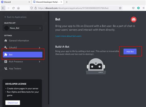 conheça agora o guia de como criar um bot no discord