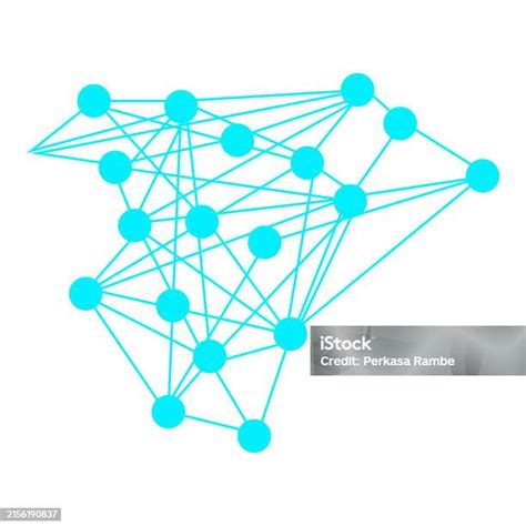 네트워크 기술 Ai 요소 설계 빅 데이터 다각형 연결 도트 그림 0명에 대한 스톡 벡터 아트 및 기타 이미지 0명 3차원 형태 개념 Istock