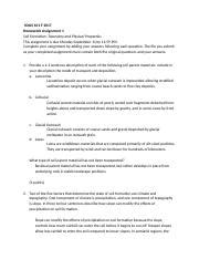 Soils Homework Docx SOILS F Homework Assignment Soil Formation Taxonomy And