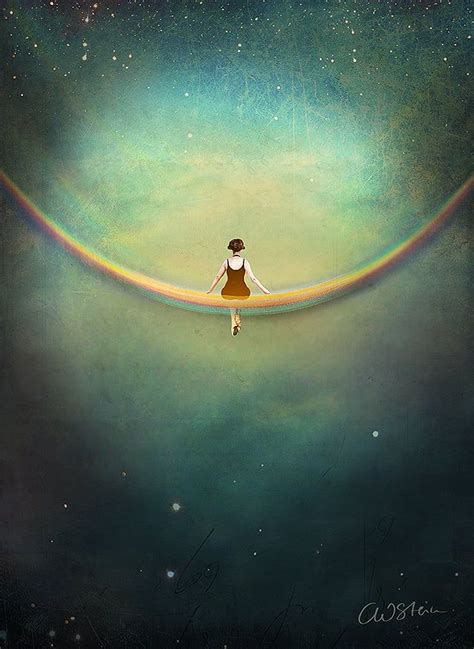 Catrin Welz Stein Make A Wish Cabin Art Digital Art Illustration