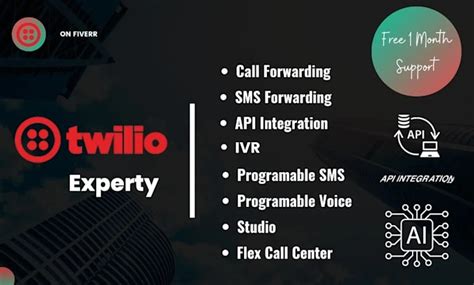 Twilio Api Integration Bulk Sms Ivr Ai Voice Call Autoresponder Chatbot By Davvyhub Fiverr