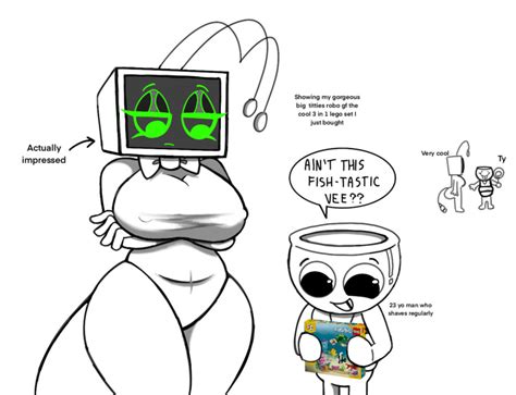 Rule 34 Annoyed Expression Big Breasts Big Thighs Crossed Arms Dandys World Finn Dandys