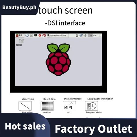 Inch X MIPI IPS TFT DSI Multi Touch Capacitive Touch Screen LCD Module Monitoring
