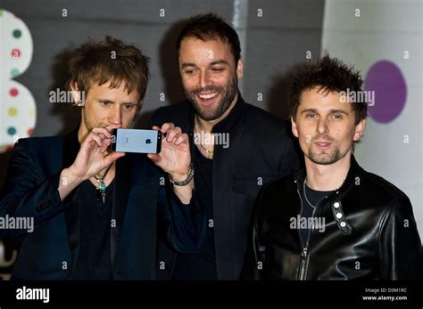 Dominic Howard L R Chris Wolstenholme And Matthew Bellamy Of British