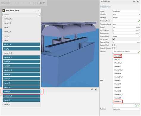 Model A Bucket Conveyor Component Modeling Visual Components The Simulation Community
