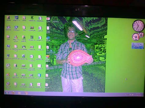 laptop screen not showing properly super user