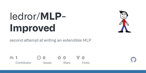 GitHub Ledror MLP Improved Second Attempt At Writing An Extendible MLP