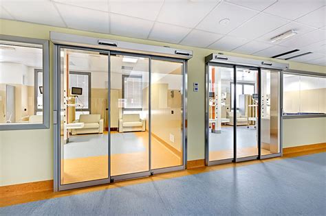 Hospital Door Hb Savte Series Label Spa Sliding Stainless