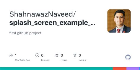 Github Shahnawaznaveedsplashscreenexampleflutter First Github Project