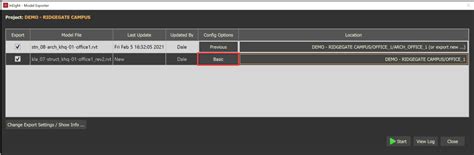 Config Settings