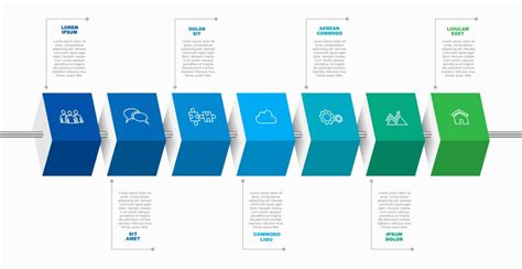 7 Step Process Vector Images Over 4200