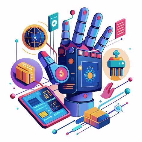 Premium Vector Robots Line Icon Set