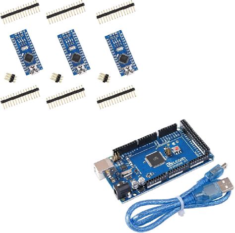 Elegoo Nano Board Ch 340atmega328p And Mega R3 Board Atmega