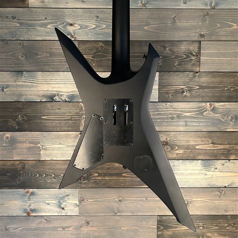 Ibanez Xiphos Iron Label Electric Guitar W Bag Black Flat