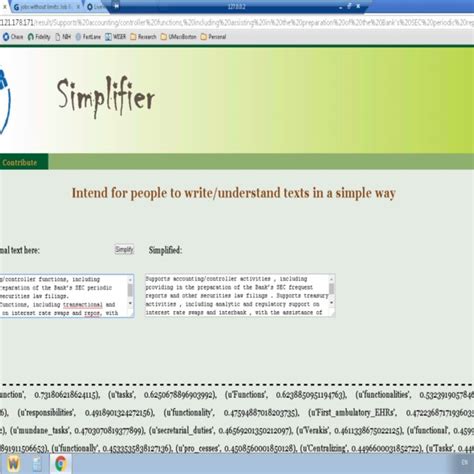 Our Prototype Text Simplification System Download Scientific Diagram