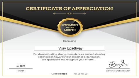 Vijay Upadhyay On Linkedin Globallogic Spotaward