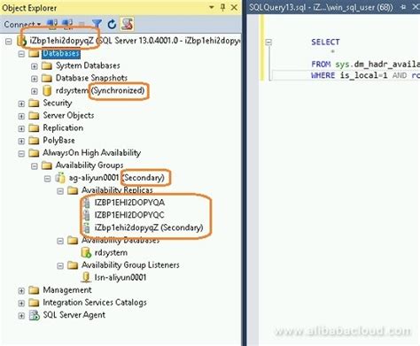 How To Install And Configure SQL Server AlwaysOn On An ECS Instance Alibaba Cloud Community