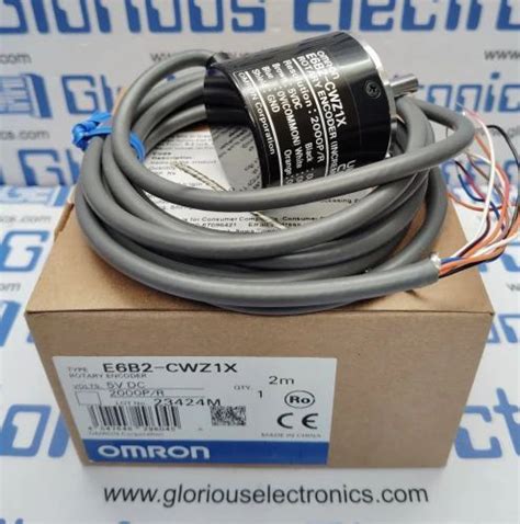 Black E6b2 Cwz1x 2000ppr 2m Oms Omron Encoder For Industrial At Best Price In Mumbai