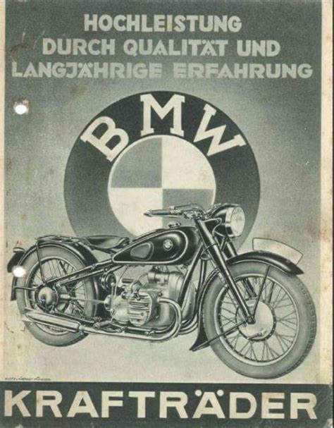 Te Gusta Vintage Motorcycle Posters Bmw Motorcycle Vintage