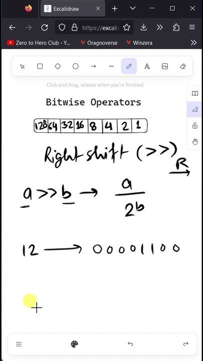 123 Example Of Bitwise Right Shift Part 1 Python Tutorial
