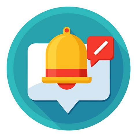3d Notification Bell On Speech Bubble With Text Premium Ai Generated Image