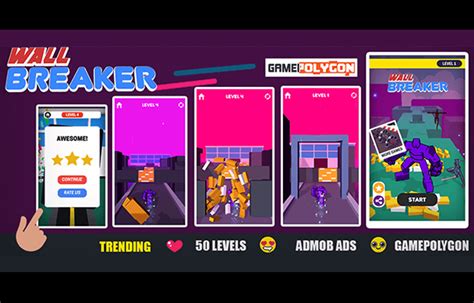 Wall Breaker Buy Unity Games Source Code For Android And Ios Milysource