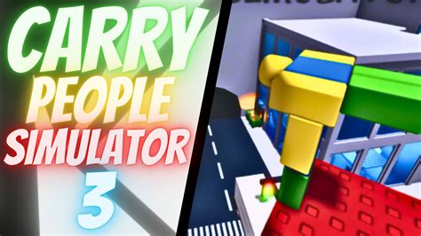 Carry People Simulator 3 A La Guillotine Roblox Fr Youtube