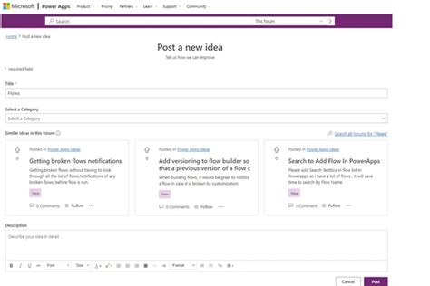 New Ways To Share Power Apps Community Forum Ideas Microsoft Power Platform Blog