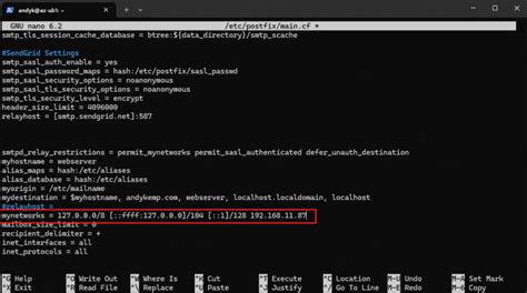 Creating A Local SMTP Relay Using Postfix And SendGrid Andy Kemp
