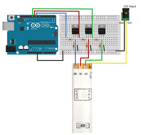 Управление светодиодной Rgb лентой через Arduino