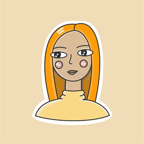 Cartoon Character Girl With Orange Hair At Joanne Magana Blog