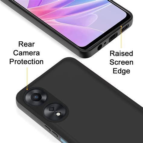 Flexi Stealth Silicone Case For Oppo A G Black
