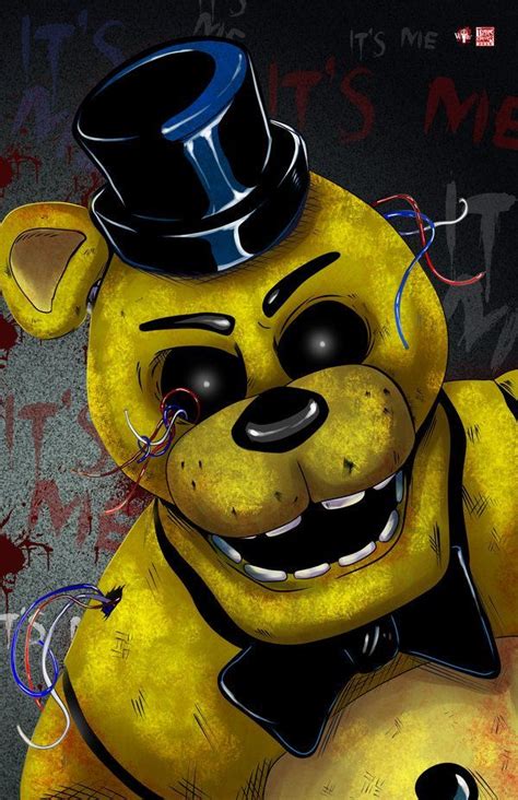 Withered Golden Freddy Fnaf Golden Freddy Fnaf Characters Fnaf Art