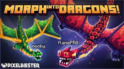 Morph Into Dragons By Pixelbiester Minecraft Marketplace Map
