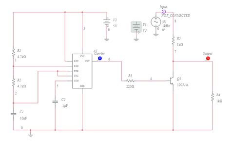 Pulse Amplitude Modulation Multisim Live