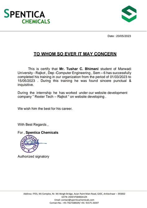 Tushar Bhimani On Linkedin Internship Teamwork Webdeveloper