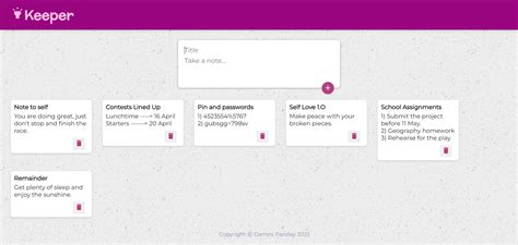 Github Daminipandeydkeeper Decentralized Keeper Application Built Using React And Icp