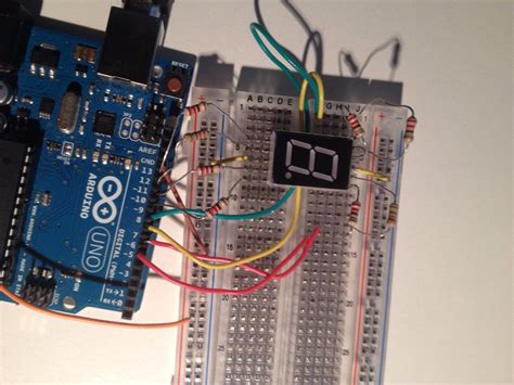 Arduino 7 Segment Display 5 Steps Instructables